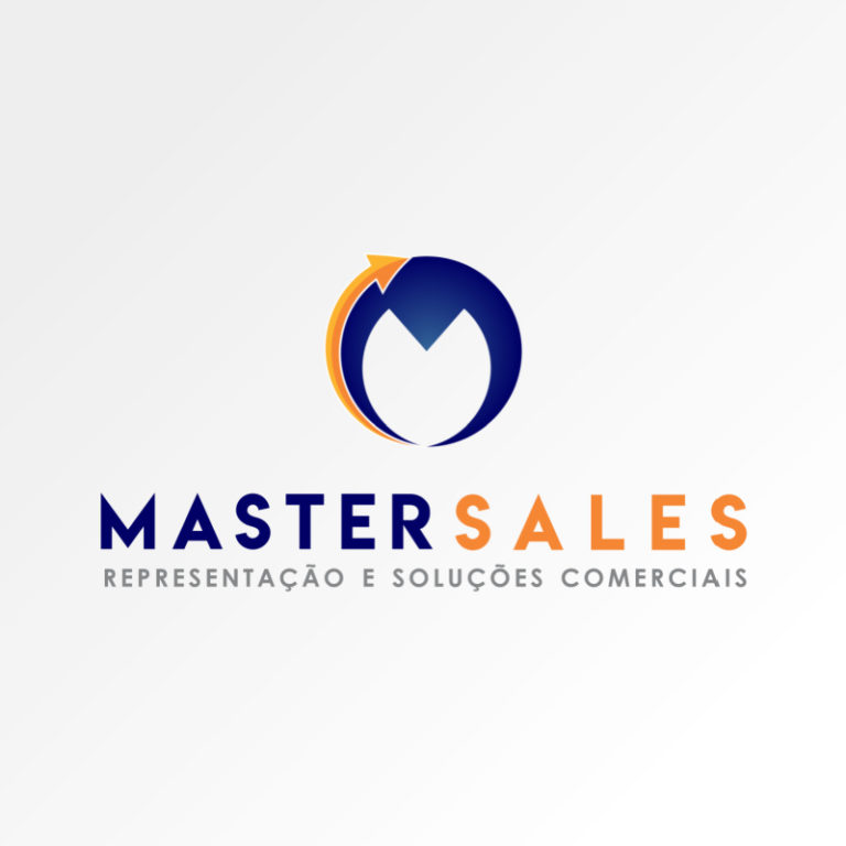 Logotipo da Master Sales | Portfolio Mundo dos Logos